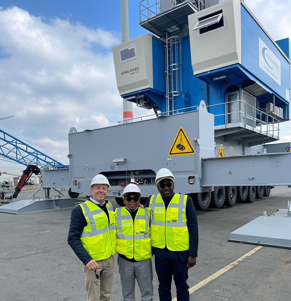 New mobile harbour crane for St Maarten | Portside Caribbean