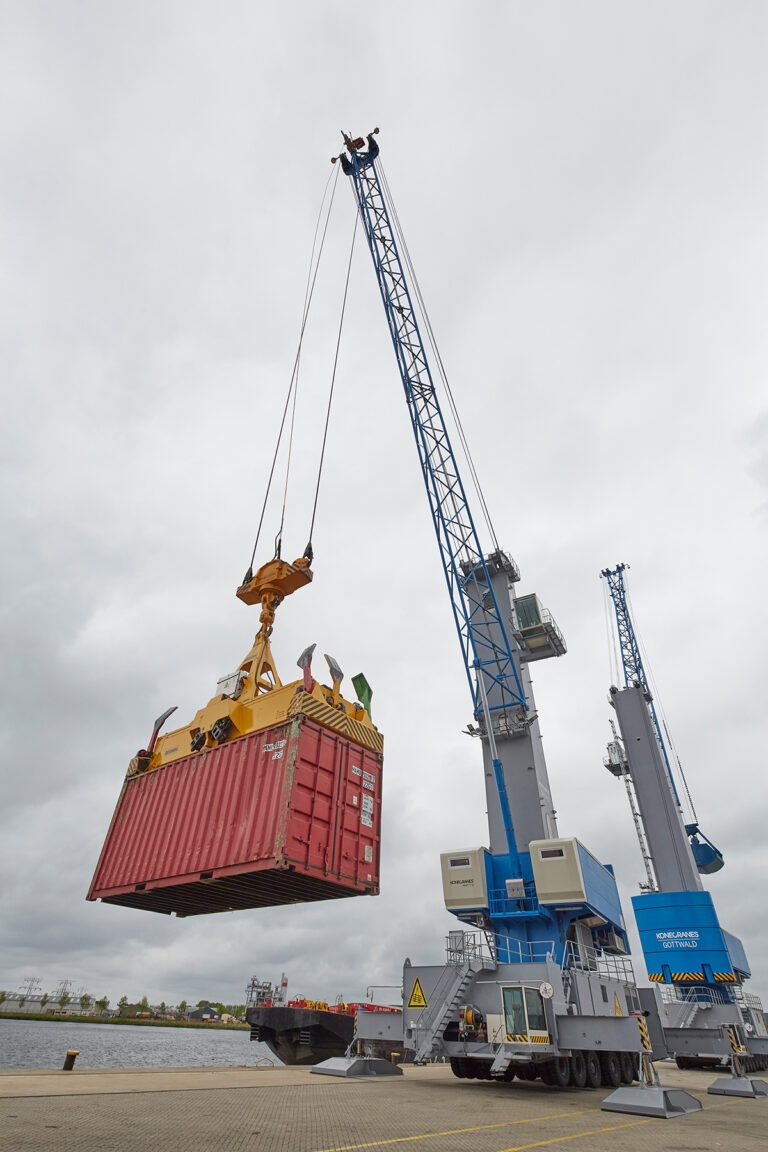 Georgetown getting its first mobile harbour cranes | Portside Caribbean